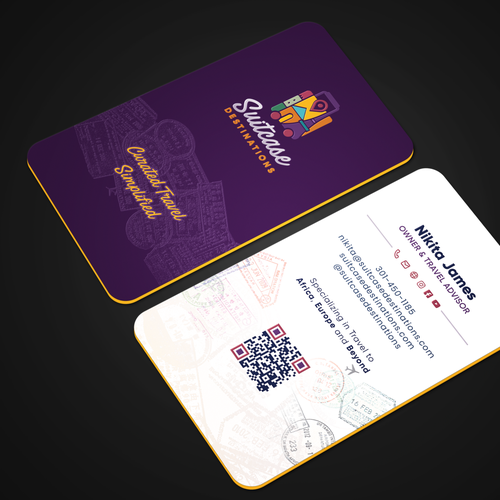 Designs | Design a Creative Travel Agency Business Card that will ...