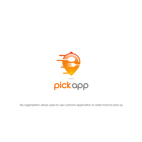 Pick App needs a logo so that the food gets picked up | Logo design contest