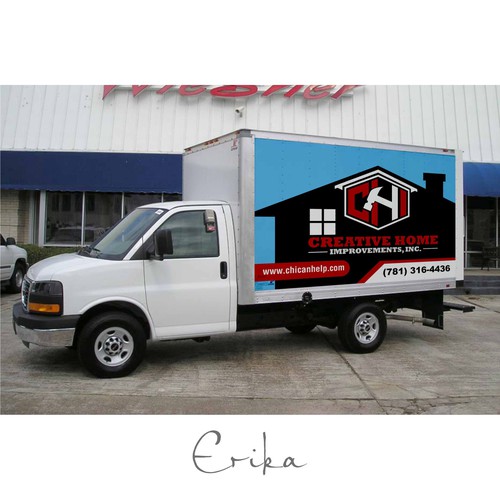 Bad ass Box truck design/wrap. | Car, truck or van wrap contest