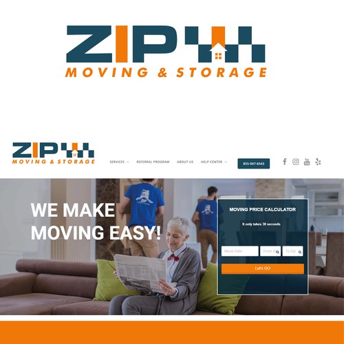 Designs | Build a recognizable logo for moving company! | Logo design ...