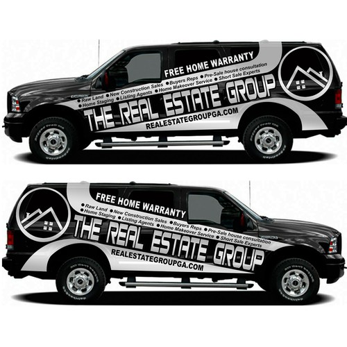 Designs | Real Estate Company | Car, truck or van wrap contest