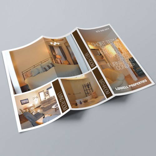 Design my vacation rental marketing brochure! | Brochure contest