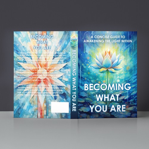 Designs | Breathtaking and uplifting book cover for "Becoming What You ...