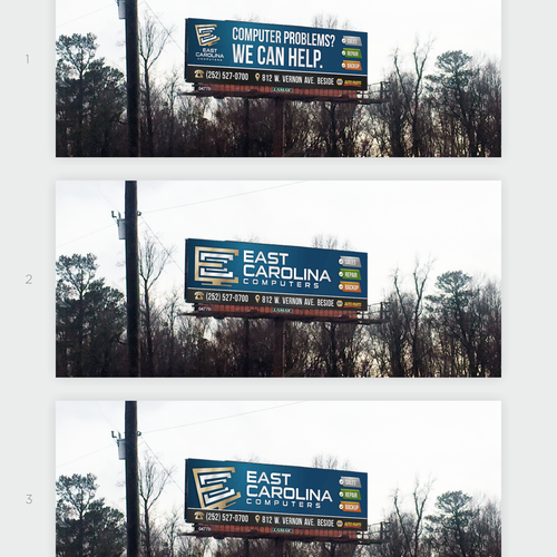 Billboard Design for a Small Computer Company!!!! | Signage contest