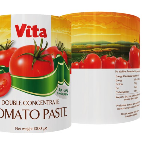 product packaging for Tomato Paste Design | Product packaging contest