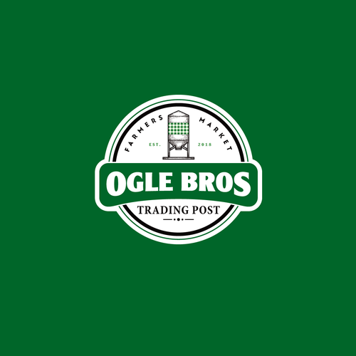 Create a legendary iconic logo and sign element for Ogle Brothers ...