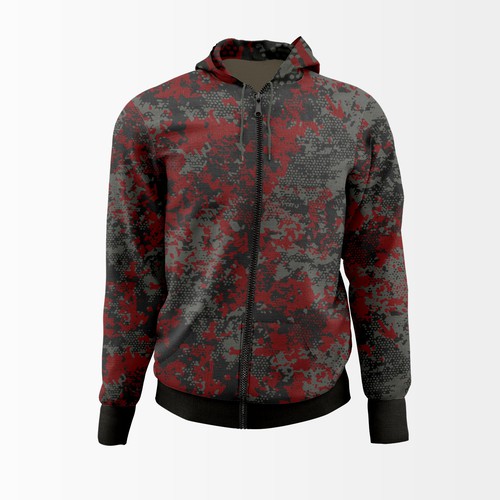 Designs | MILITARY INSPIRED MULTICAM BLACK WITH RED ACCENT ...