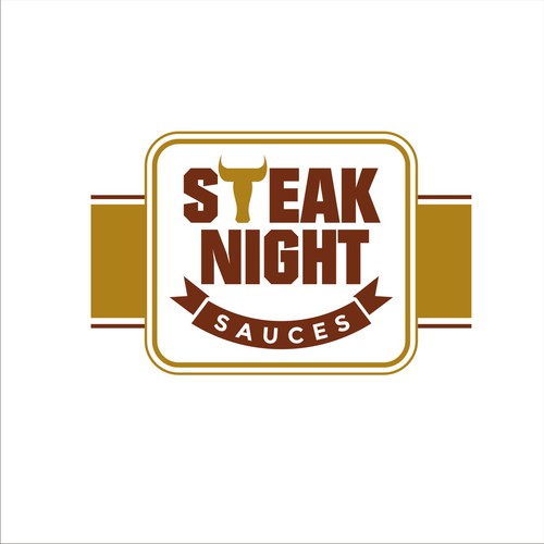 Design a food packaging logo for Steak Night Sauces | Logo design contest