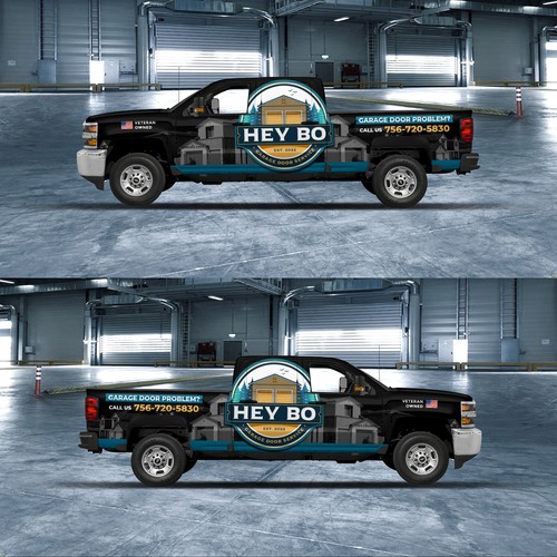 Designs | Garage Door Vehicle Wrap | Car, truck or van wrap contest