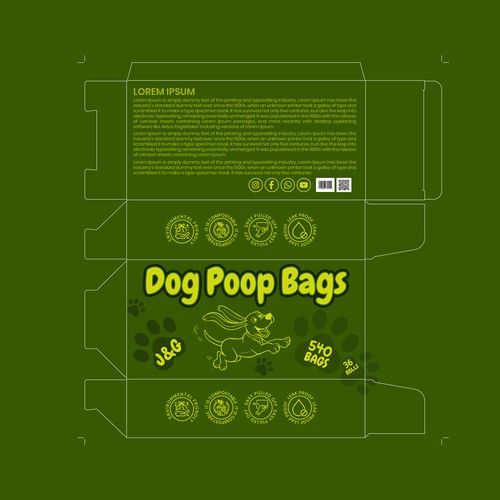 Designs | Dog poop bag packaging design | Product packaging contest