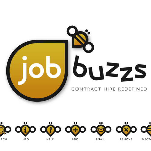Logo for A Job Portal with A Lot of Buzz | Logo design contest