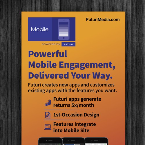 Create a 78x33 Standup Banner for our Mobile products! | Poster contest