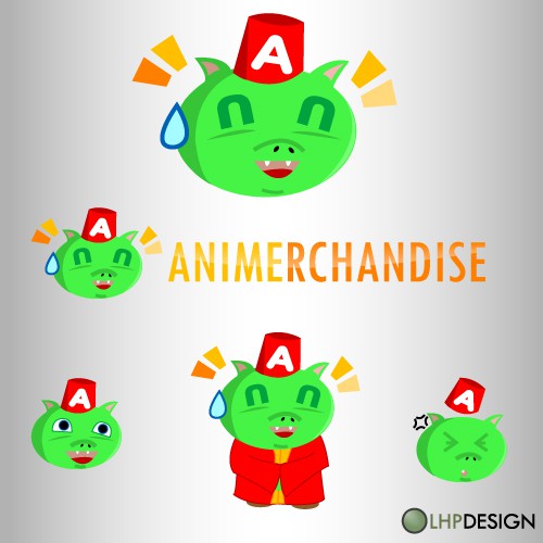 Illustrators wanted... FUN ANIME LOGO & MASCOT!! | Logo design contest