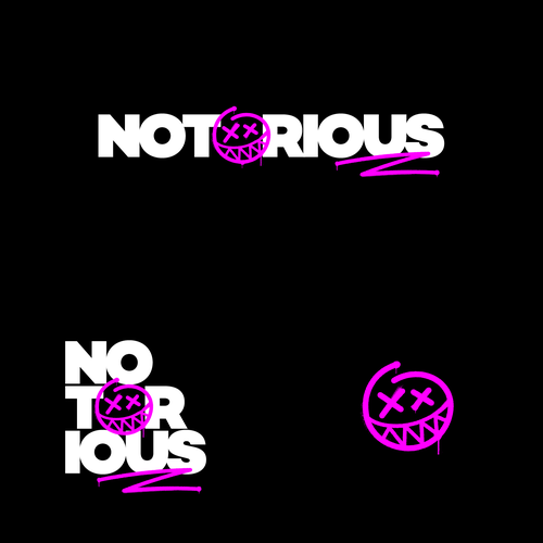 Designs | Crazy Logodesign for Marketing Agency: NOTORIOUS | Logo ...