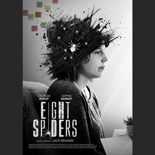 Designs | Creative film poster design for short about grief and therapy ...