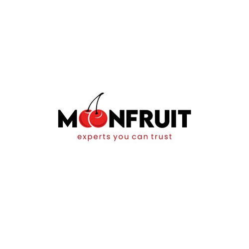 Designs | Need a fun logo for a brand called "MoonFruit" | Logo design ...
