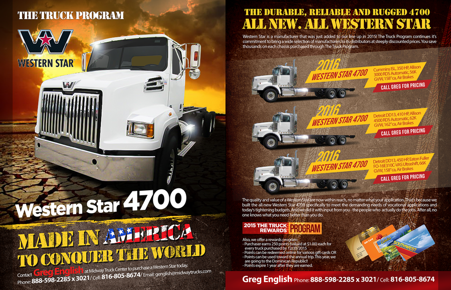 2015 Western Star flyer | Postcard, flyer or print contest