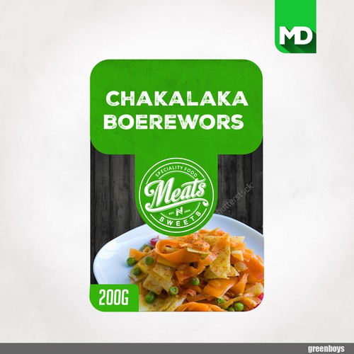 Bites and Boerewors Packaging | Product label contest