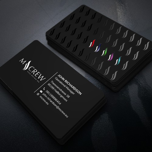 Designs | M-Crew Modern Visitenkarten | Business card contest