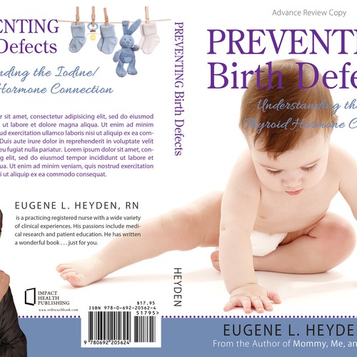Designs | Create a baby health/wellness book cover about preventing ...
