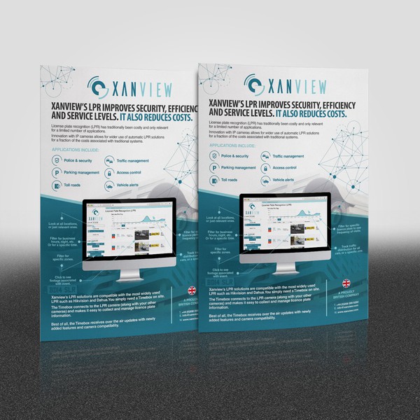 Tech company ready for the next level | Postcard, flyer or print ...