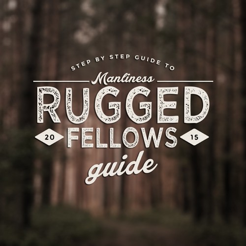 A manly, rugged, and tough logo with a touch of refined vintage ...