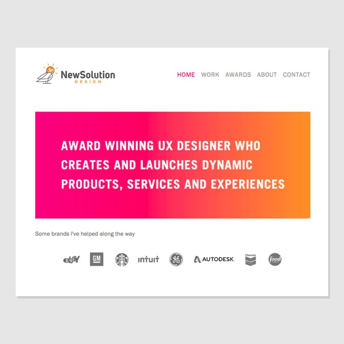 Design a unique fun logo for a UX Design Agency | Logo & business card ...