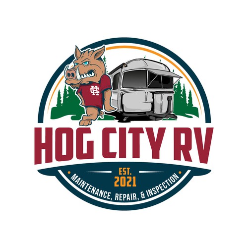 Designs | Design a retro/vintage camper logo for our RV Mobile Service ...