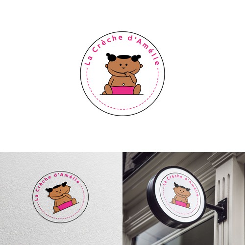 Designs | Logo La Crèche d'Amélie | Logo design contest