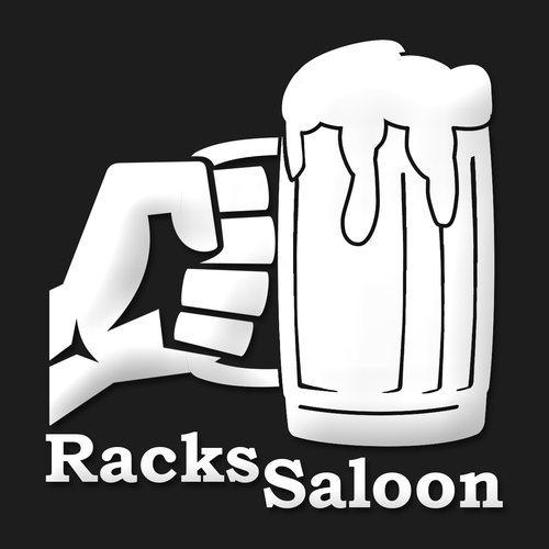 Bar Logo design.. Racks Saloon | Logo design contest