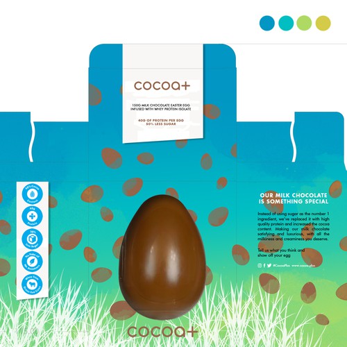 Chocolate Easter egg packaging design needed for healthier chocolate ...