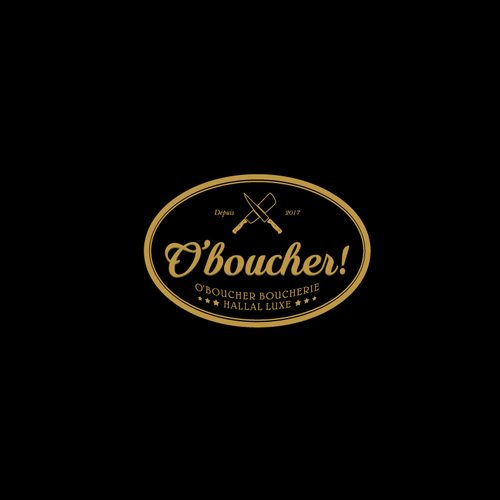 boucherie o'boucher moderne luxuary butchery hallal | Logo design contest