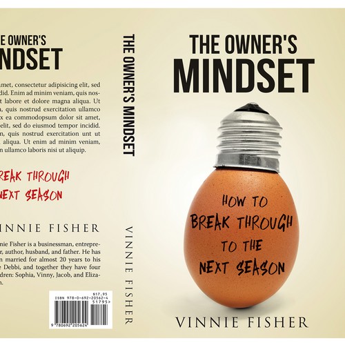 Book Cover - The Owner's Mindset | Book cover contest