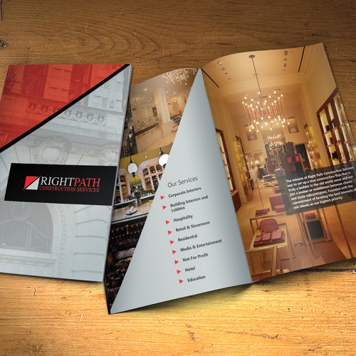 Designs | Right Path Construction looking for the Right brochure ...