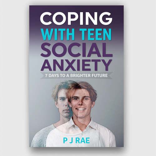 Designs | Troubled teenager juxtaposed with a happy and confident ...