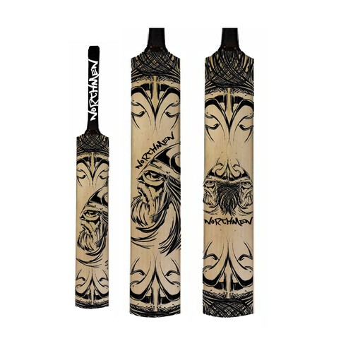 NORTHMEN CRICKET BAT REQUIRES A STANDOUT VIKING ! | Sticker contest