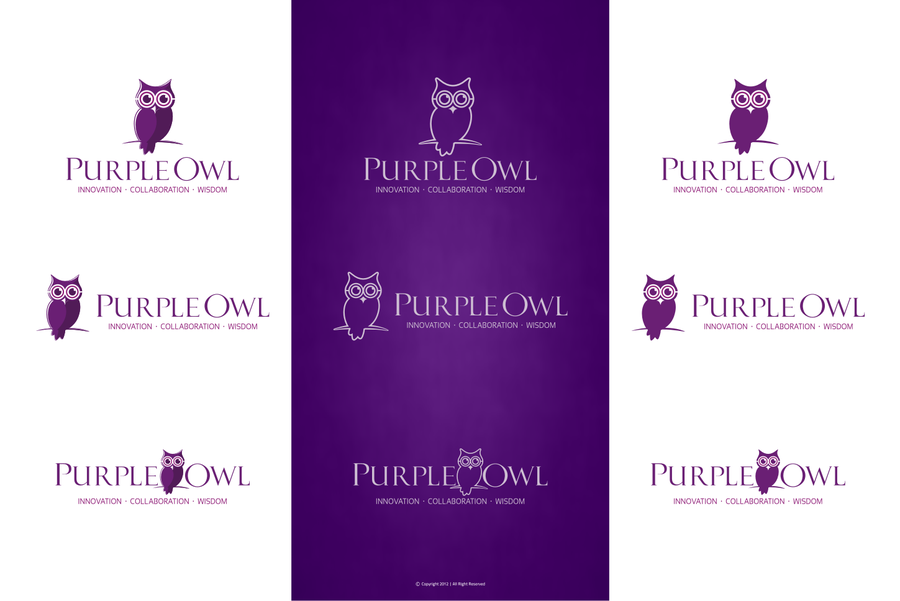 logo for Purple Owl | Logo design contest