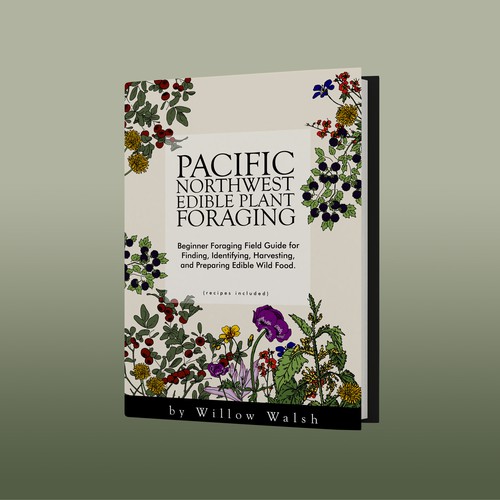 Designs | Powerful book cover to attract foragers (wild edible plants ...