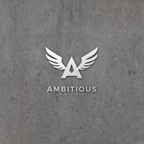Unique and sophisticated logo for motivational apparel brand "Ambitious ...