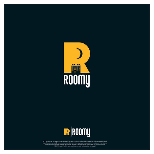 Creez le logo ROOMY, pour se sentir bien chez soi, en communauté ...