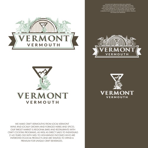 Vermont Vermouth needs a classic logo for their local craft vermouth ...