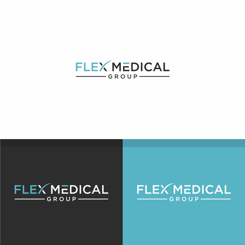 Designs | Design sleek and modern logo for an Flex Medical Group | Logo ...