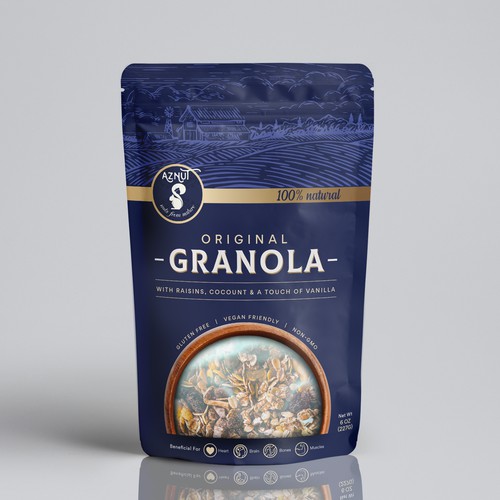 Designs | Granola packaging | Product packaging contest
