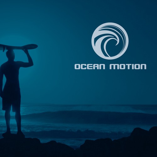Create a logo depicting love of the ocean for Ocean Motion-water sports ...