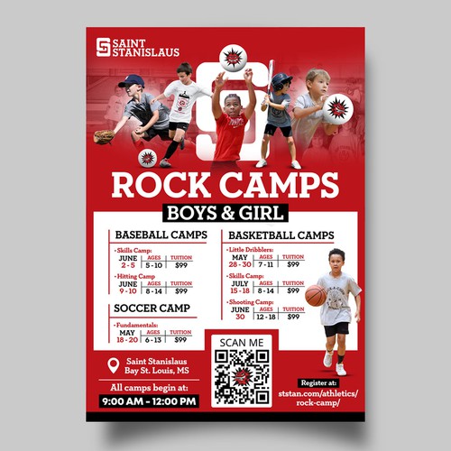 Designs | Ignite Summer Fun: Design Rock Camps Flyer | Postcard, flyer ...