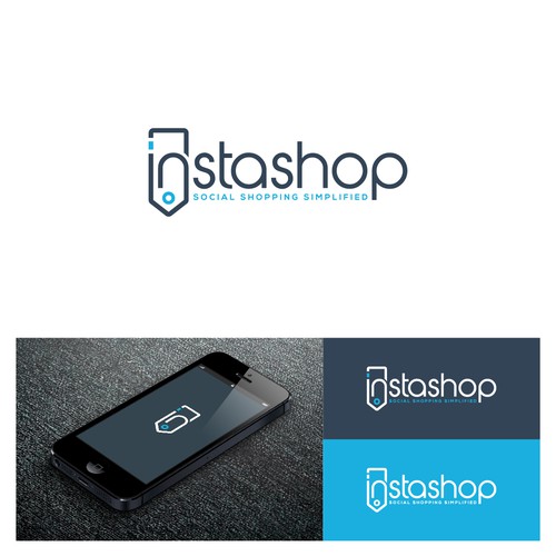 Create a unique and memorable logo / business card for Instashop's ...