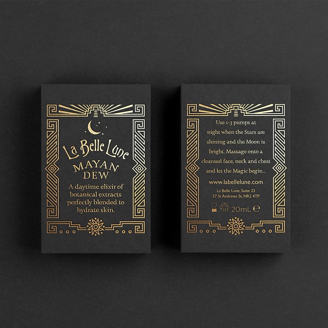 Indie skincare brand needs a quirky, elegant Mayan inspired border ...