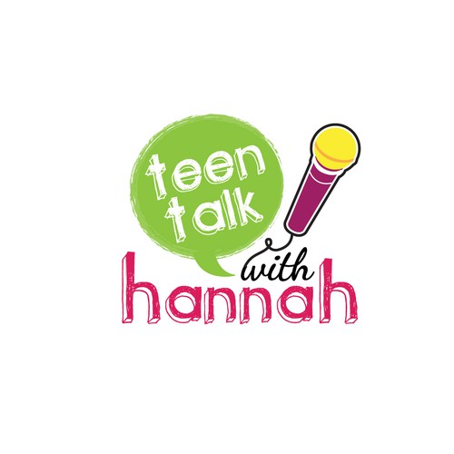 Create a memorable logo for Teen Talk with Hannah | Logo design contest