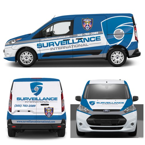Tech/Camera Security Company Car Design - Surveillance International w ...