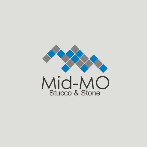 Contemporary logo for Stucco/Stone business | Logo design contest